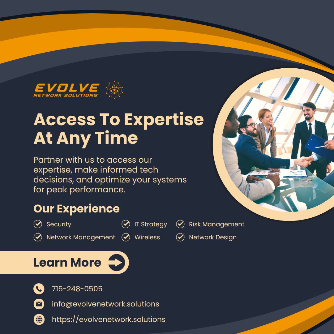 Evolve Network Solutions on LinkedIn: #techexperts #cybersecurity # ... Evolve Network Solutions on LinkedIn: #techexperts #cybersecurity # ...