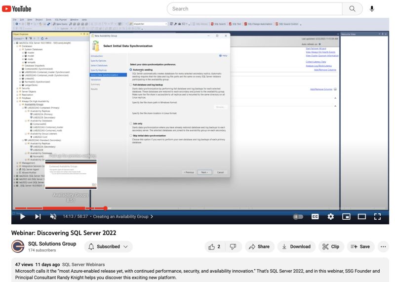SQL Solutions Group on LinkedIn: #sql #learnsql #sqlwebinar #data # ... SQL Solutions Group on LinkedIn: #sql #learnsql #sqlwebinar #data # ...