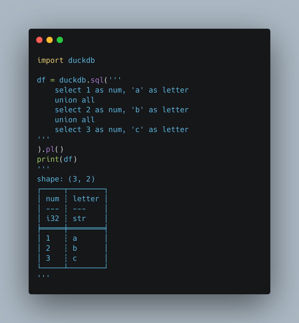 Yuki Kakegawa on LinkedIn: #python #polars #duckdb Yuki Kakegawa on LinkedIn: #python #polars #duckdb