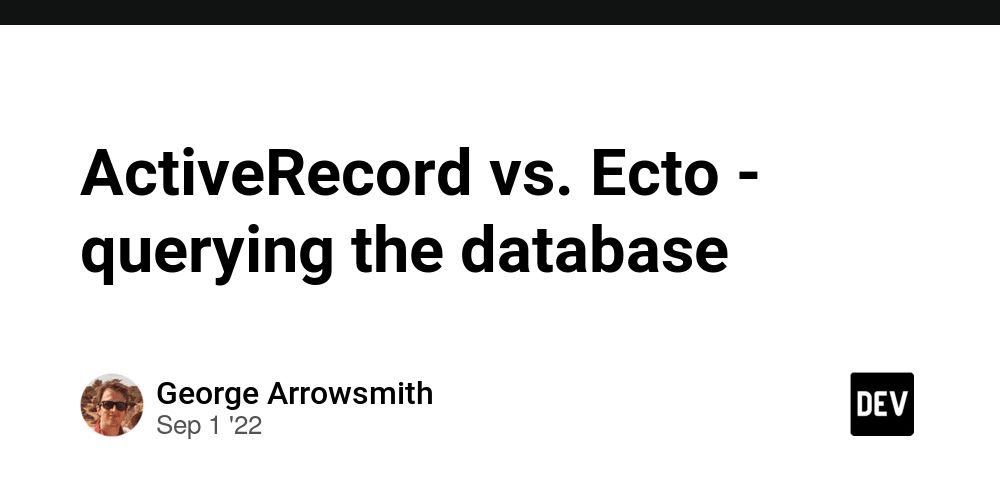 Learn-Elixir.dev on LinkedIn: ActiveRecord vs. Ecto - querying the database Learn-Elixir.dev on LinkedIn: ActiveRecord vs. Ecto - querying the database