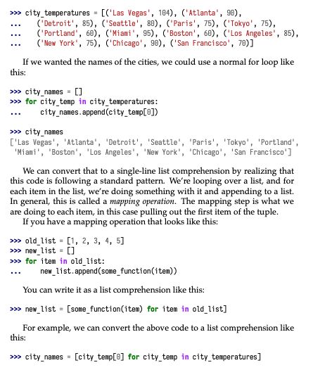 🐍 Matt Harrison on LinkedIn: Mastering list comprehensions will ... 🐍 Matt Harrison on LinkedIn: Mastering list comprehensions will ...