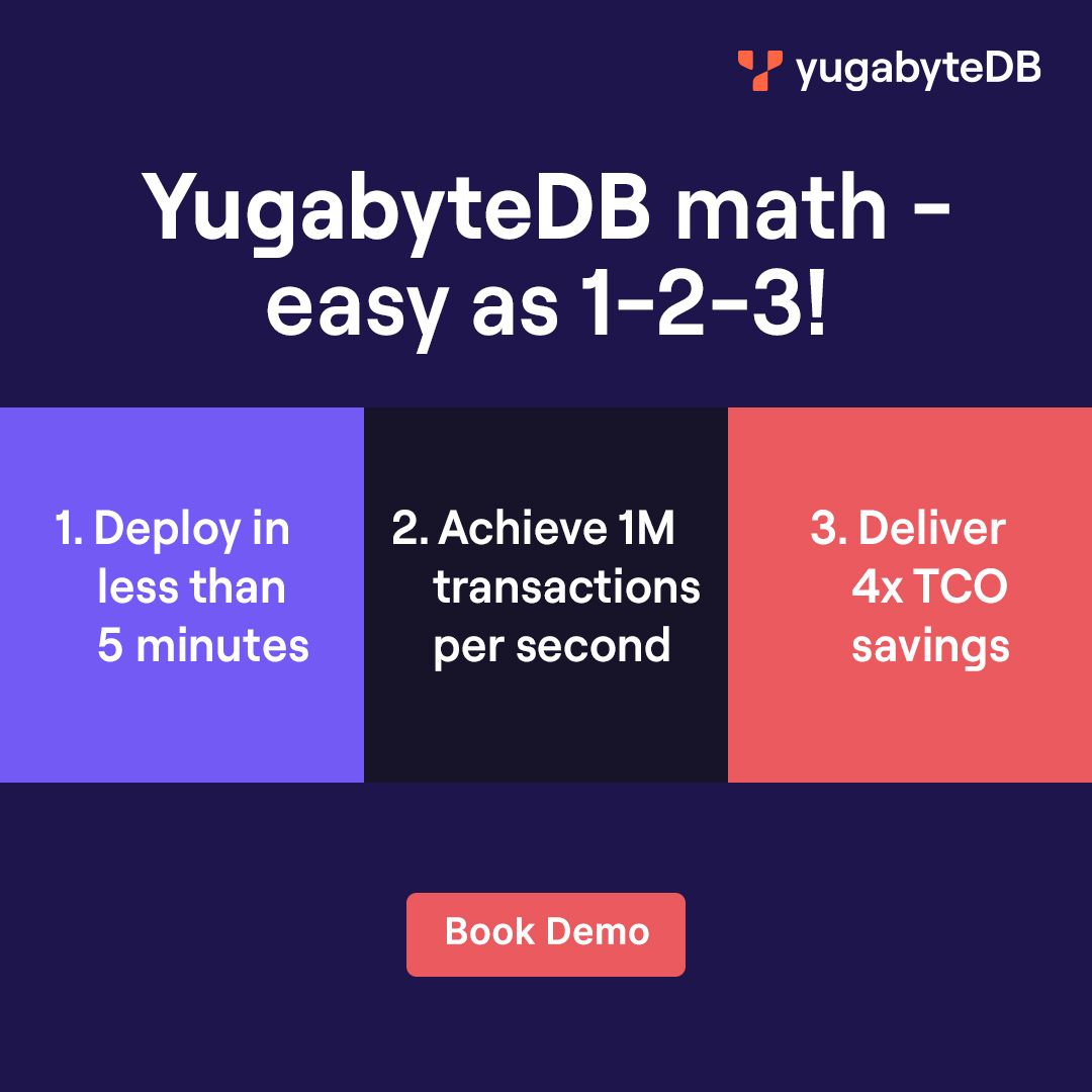 Yugabyte on LinkedIn: YugabyteDB: High-Performing Distributed SQL Database Yugabyte on LinkedIn: YugabyteDB: High-Performing Distributed SQL Database