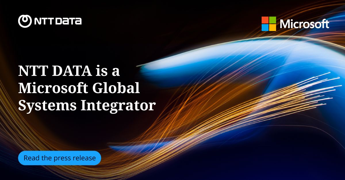 NTT DATA Services on LinkedIn: NTT DATA Becomes Microsoft Global System ... NTT DATA Services on LinkedIn: NTT DATA Becomes Microsoft Global System ...