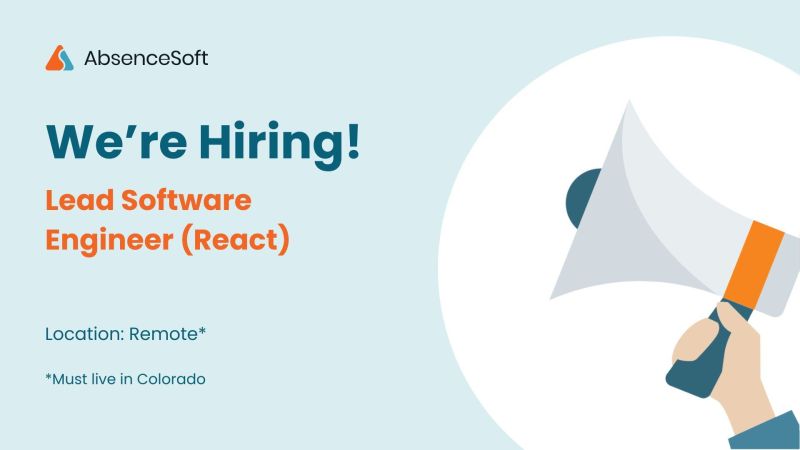 AbsenceSoft on LinkedIn: #hiring #softwareengineer #saas #techjobs AbsenceSoft on LinkedIn: #hiring #softwareengineer #saas #techjobs