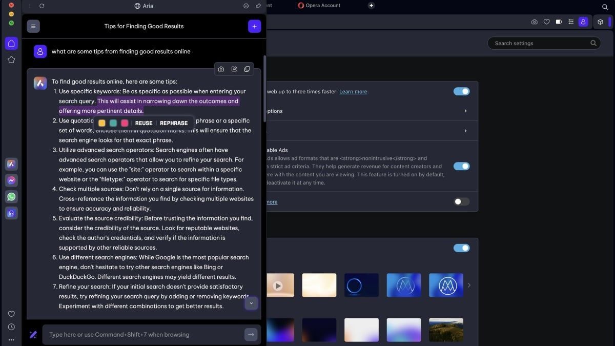 Reg Nordman on LinkedIn: Opera's AI Tools Are Actually Useful Reg Nordman on LinkedIn: Opera's AI Tools Are Actually Useful