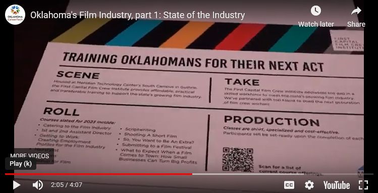 Oklahoma CareerTech on LinkedIn: Oklahoma's film industry is booming ... Oklahoma CareerTech on LinkedIn: Oklahoma's film industry is booming ...