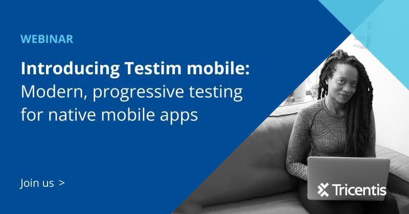 Tricentis on LinkedIn: Introducing Tricentis Testim mobile: Modern ... Tricentis on LinkedIn: Introducing Tricentis Testim mobile: Modern ...