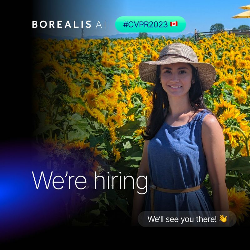 Borealis AI on LinkedIn: #cvpr #hiring #computervision #researchjobs # ... Borealis AI on LinkedIn: #cvpr #hiring #computervision #researchjobs # ...