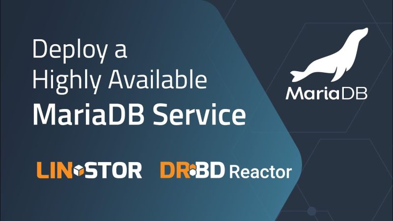 Ryan Taylor on LinkedIn: Deploy a Highly Available MariaDB Service ... Ryan Taylor on LinkedIn: Deploy a Highly Available MariaDB Service ...