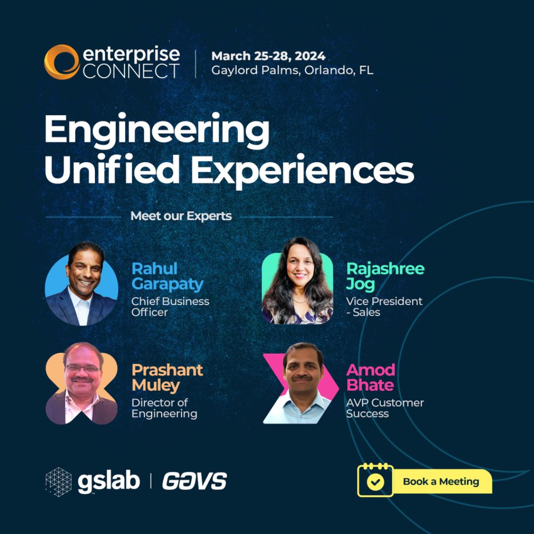 GAVS Technologies on LinkedIn: #gavs #gslab #enterpriseconnect GAVS Technologies on LinkedIn: #gavs #gslab #enterpriseconnect