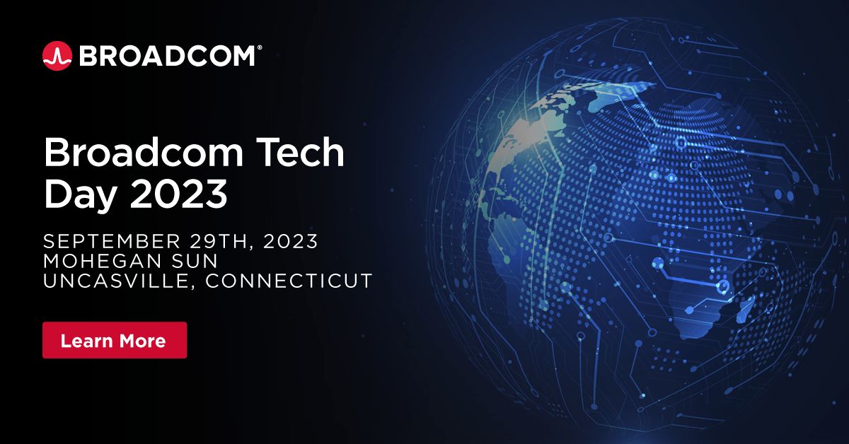Ashish Aggarwal on LinkedIn: Broadcom Tech Day 2023 Ashish Aggarwal on LinkedIn: Broadcom Tech Day 2023
