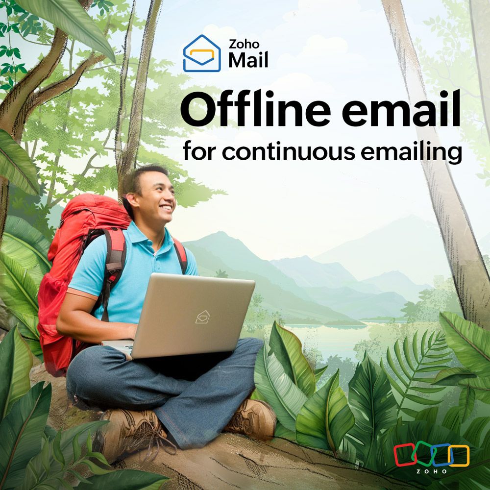 Zoho Mail on LinkedIn: Soak up the views and enjoy the breeze, but ... Zoho Mail on LinkedIn: Soak up the views and enjoy the breeze, but ...
