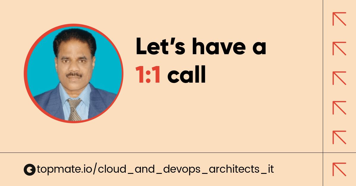 Shanthi Kumar V on LinkedIn: Cloud and DevOps Architects IT Shanthi Kumar V on LinkedIn: Cloud and DevOps Architects IT