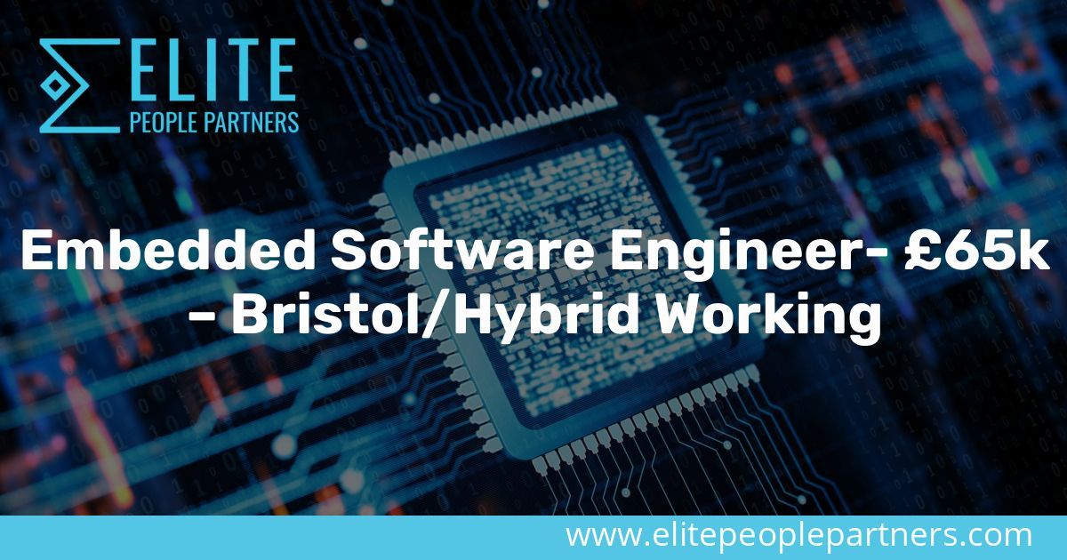 Nick Bray on LinkedIn: Embedded Software Engineer- £65k – Bristol ... Nick Bray on LinkedIn: Embedded Software Engineer- £65k – Bristol ...