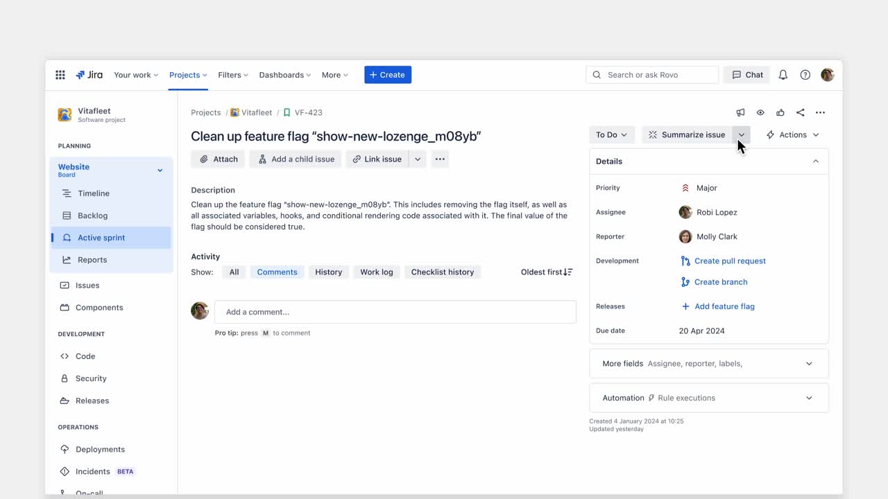 Atlassian on LinkedIn: Atlassian Rovo: Feature Flags agent Atlassian on LinkedIn: Atlassian Rovo: Feature Flags agent