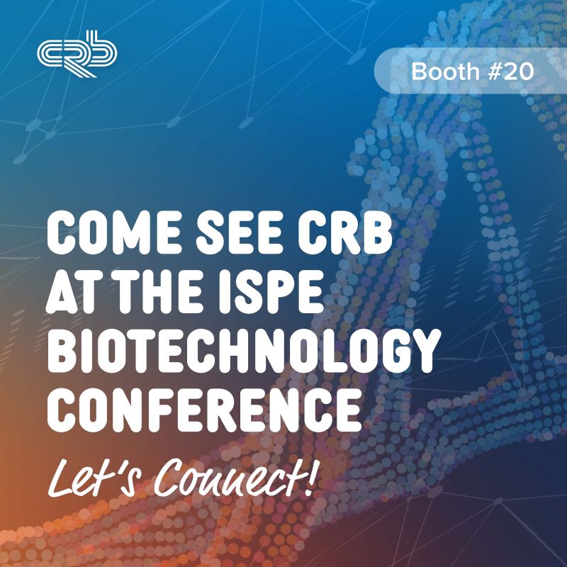 Dustin Matteson on LinkedIn: Connect with CRB at ISPE Biotechnology ... Dustin Matteson on LinkedIn: Connect with CRB at ISPE Biotechnology ...