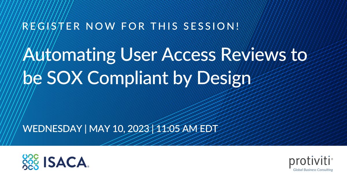 Fatos Gojani, CPA on LinkedIn: Automating User Access Reviews to be SOX ... Fatos Gojani, CPA on LinkedIn: Automating User Access Reviews to be SOX ...