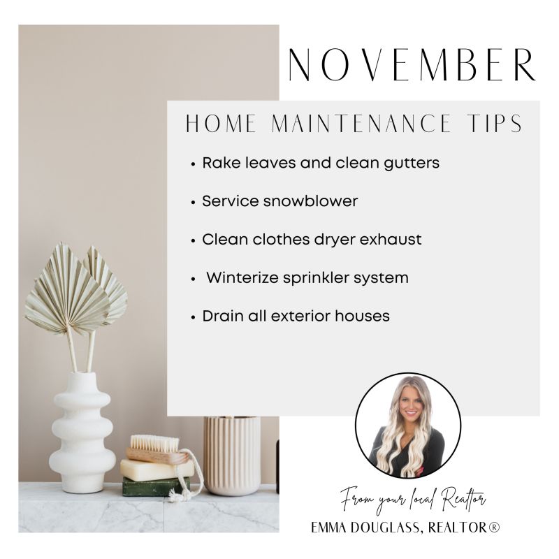 Emma Douglass on LinkedIn: MONTHLY MAINTENANCE 🌷 Here are some tips to ... Emma Douglass on LinkedIn: MONTHLY MAINTENANCE 🌷 Here are some tips to ...