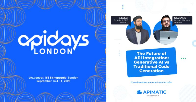 APIMatic.io on LinkedIn: #apidayslondon #apimatic APIMatic.io on LinkedIn: #apidayslondon #apimatic