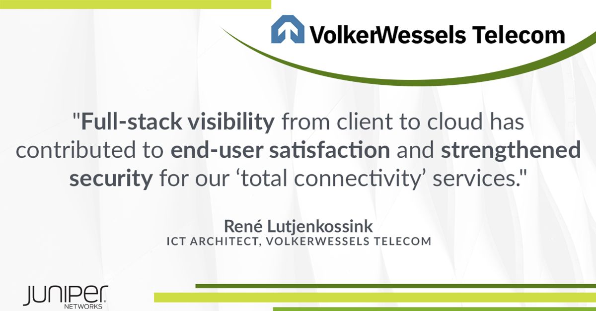 Juniper Networks on LinkedIn: Volkerwessels Telecom Case Study ... Juniper Networks on LinkedIn: Volkerwessels Telecom Case Study ...