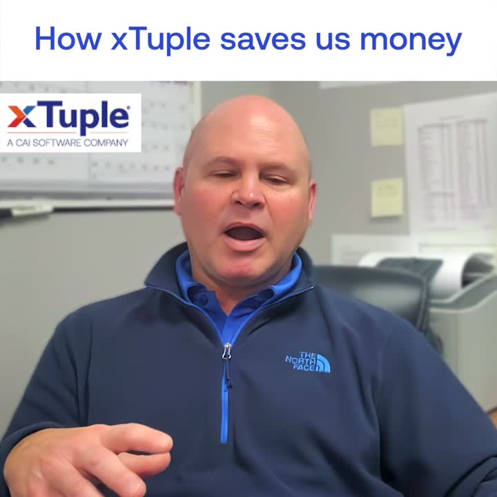 CAI xTuple on LinkedIn: #xtuple #cai #erp #costsaving #manufacturing CAI xTuple on LinkedIn: #xtuple #cai #erp #costsaving #manufacturing