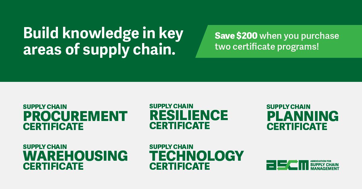 Association for Supply Chain Management (ASCM) on LinkedIn: # ... Association for Supply Chain Management (ASCM) on LinkedIn: # ...