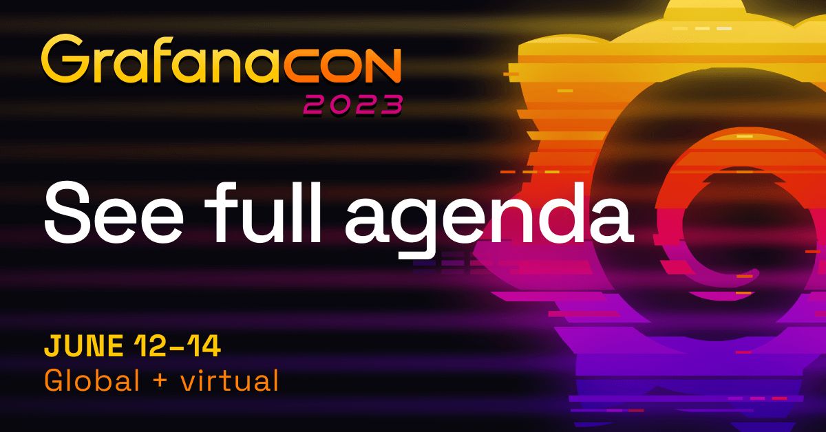Grafana Labs op LinkedIn: GrafanaCON 2023 | Grafana Labs Grafana Labs op LinkedIn: GrafanaCON 2023 | Grafana Labs