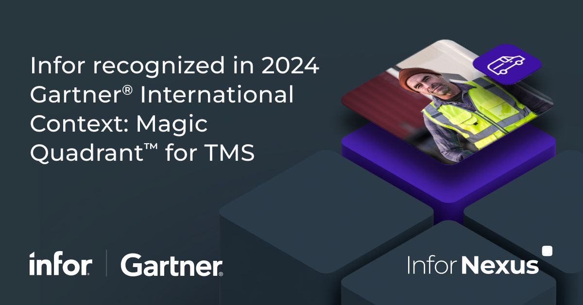 Infor on LinkedIn: Infor named Gartner Notable Vendor Infor on LinkedIn: Infor named Gartner Notable Vendor