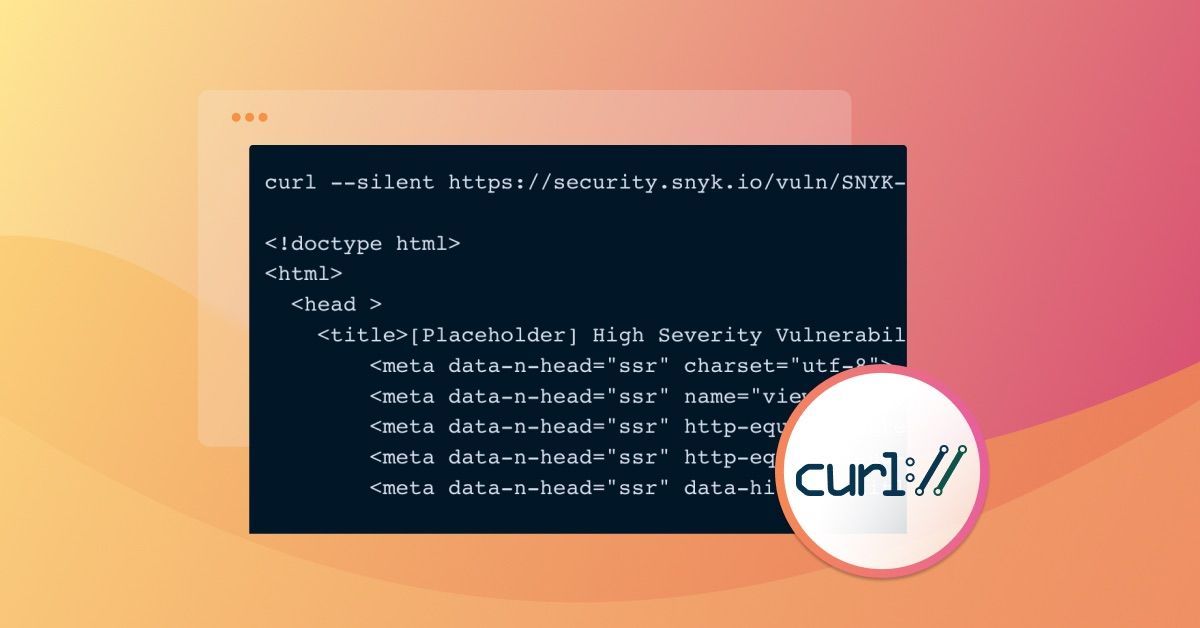 Aly Ibrahim on LinkedIn: High Severity Vulnerability Found in libcurl ... Aly Ibrahim on LinkedIn: High Severity Vulnerability Found in libcurl ...