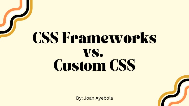 freeCodeCamp on LinkedIn: CSS Frameworks vs Custom CSS – What's the ... freeCodeCamp on LinkedIn: CSS Frameworks vs Custom CSS – What's the ...
