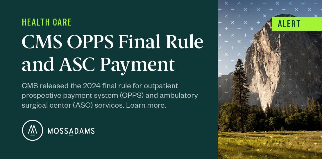 JoAnna Wood on LinkedIn: CMS Final Rule for 2024 OPPS and ASC Payment ... JoAnna Wood on LinkedIn: CMS Final Rule for 2024 OPPS and ASC Payment ...