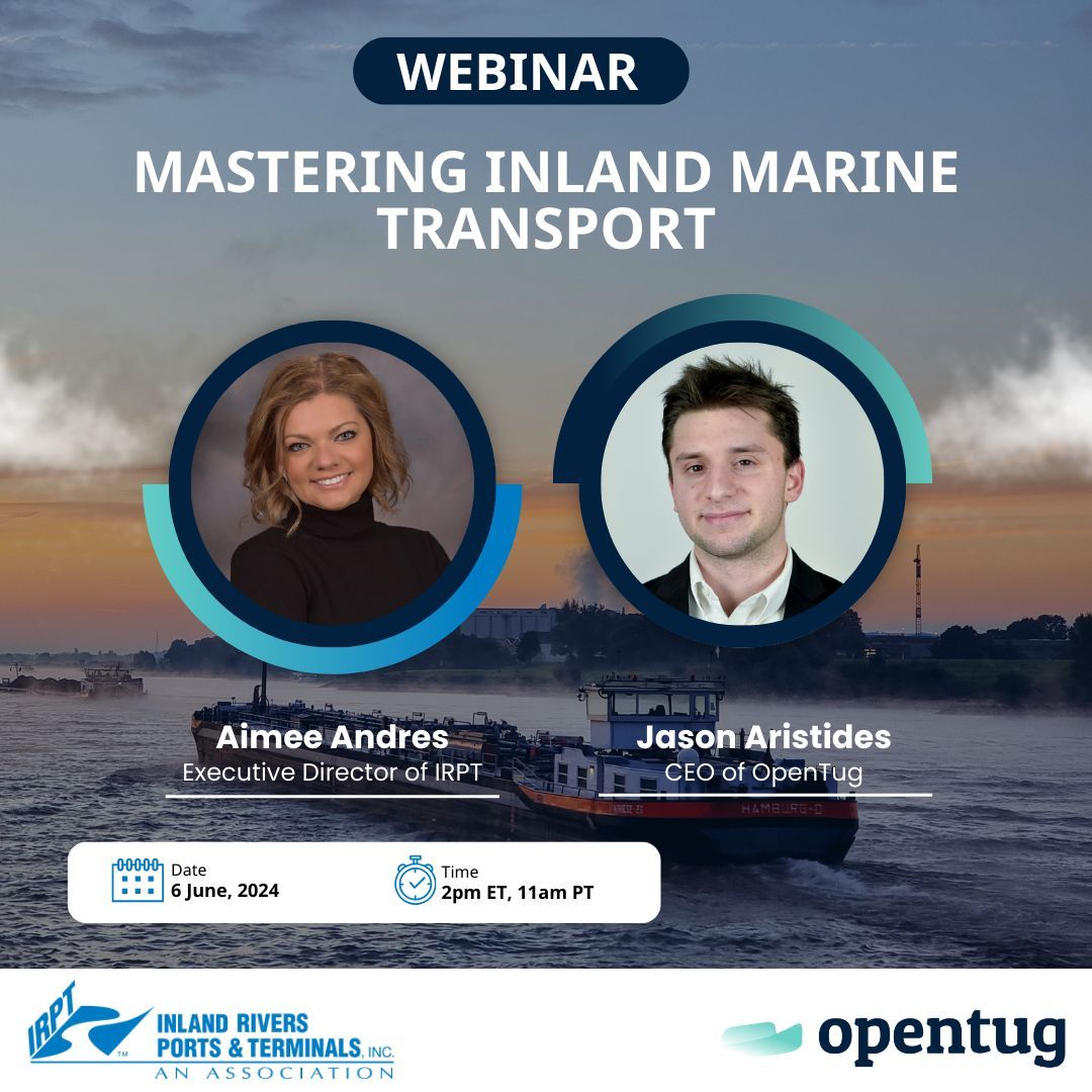 OpenTug on LinkedIn: Mastering Inland Marine Transport Webinar OpenTug on LinkedIn: Mastering Inland Marine Transport Webinar