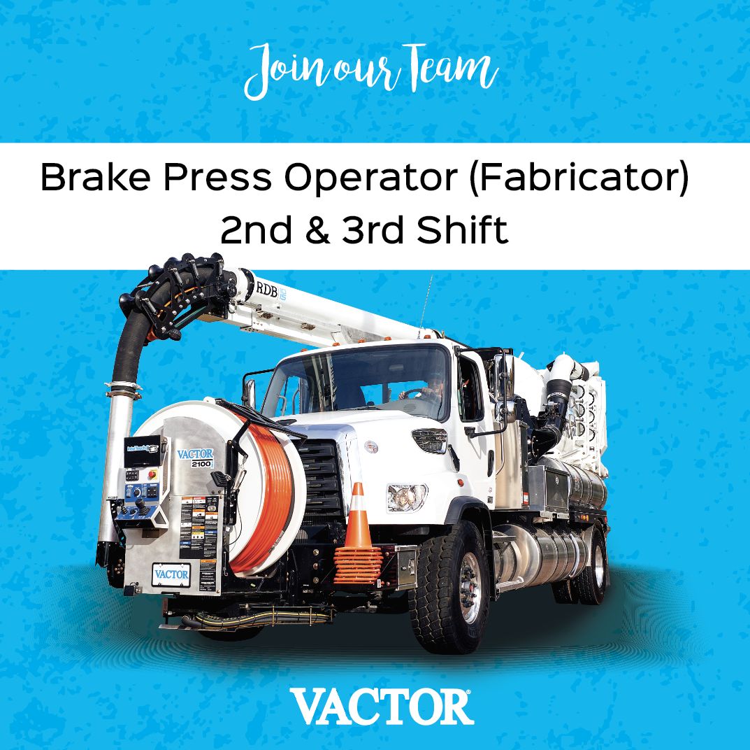 Vactor Manufacturing on LinkedIn: #hiringnow #joinourteam Vactor Manufacturing on LinkedIn: #hiringnow #joinourteam