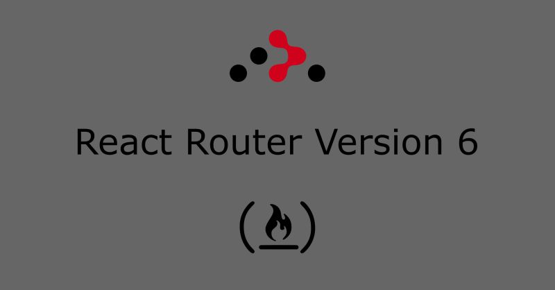 freeCodeCamp on LinkedIn: React Router Version 6 Tutorial – How to Set ... freeCodeCamp on LinkedIn: React Router Version 6 Tutorial – How to Set ...