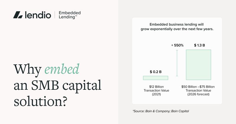 Lendio on LinkedIn: #lendio #smallbusiness #embeddedlending #embedded Lendio on LinkedIn: #lendio #smallbusiness #embeddedlending #embedded