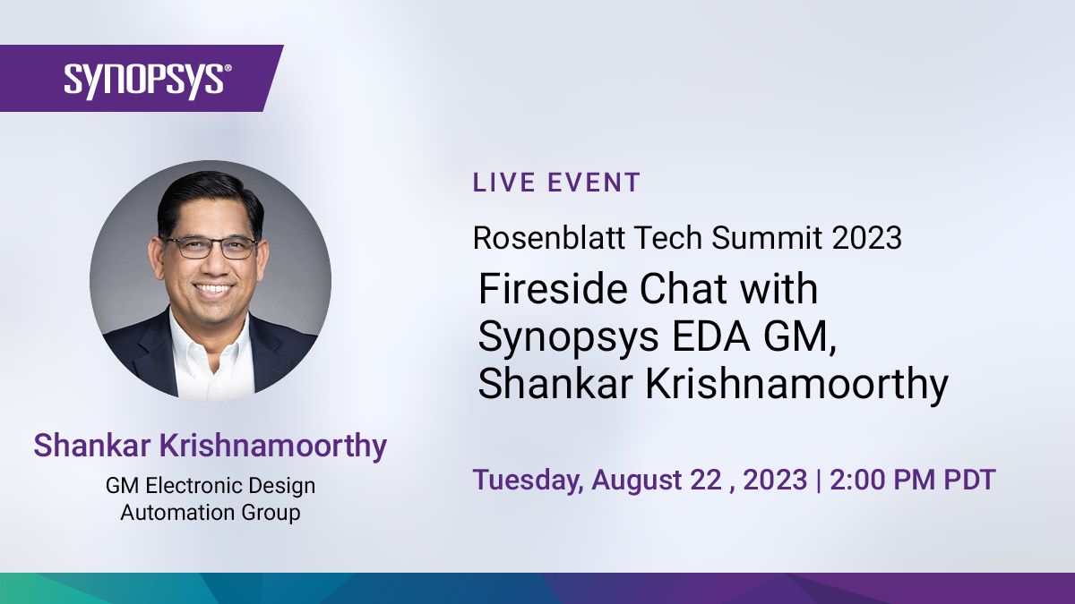 Synopsys Inc on LinkedIn: Synopsys' EDA GM, Shankar Krishnamoorthy ... Synopsys Inc on LinkedIn: Synopsys' EDA GM, Shankar Krishnamoorthy ...