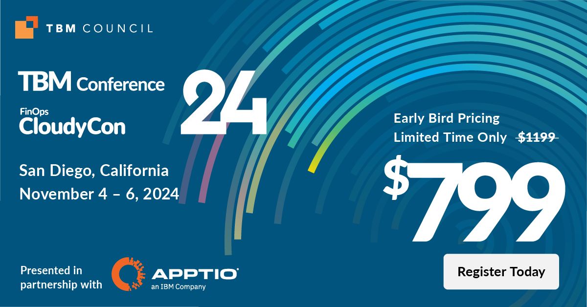 Apptio, an IBM Company on LinkedIn: TBM Conference Home Apptio, an IBM Company on LinkedIn: TBM Conference Home