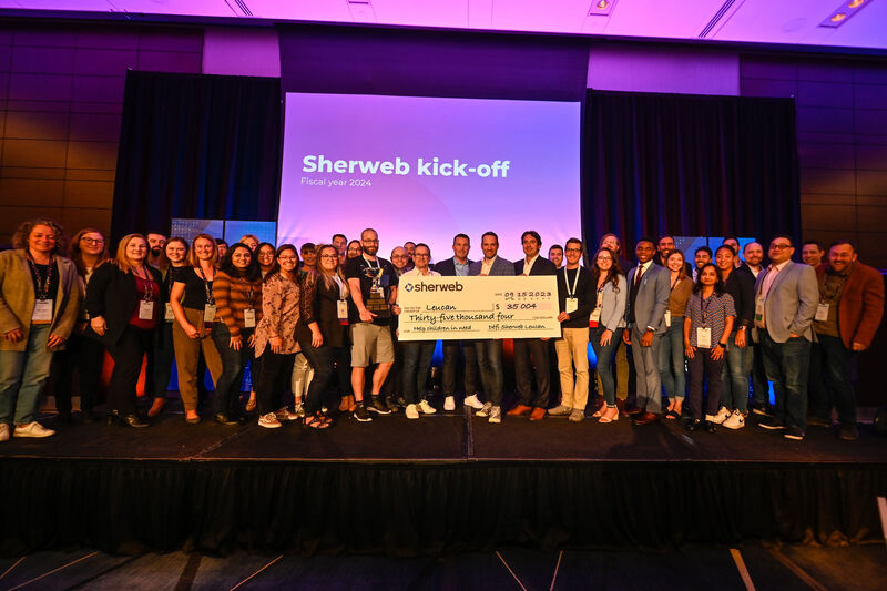 Sherweb on LinkedIn: Sherweb supports Leucan's hospital activities - Leucan Sherweb on LinkedIn: Sherweb supports Leucan's hospital activities - Leucan