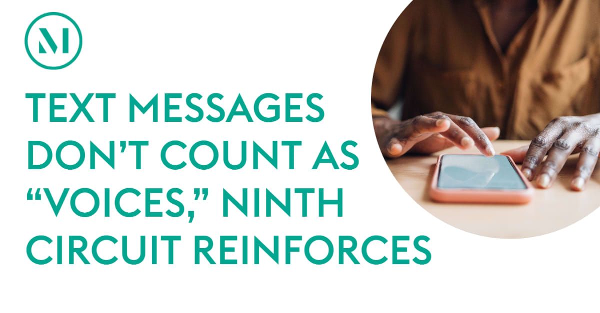 David Genender on LinkedIn: Ninth Circuit Rejects TCPA Plaintiffs ... David Genender on LinkedIn: Ninth Circuit Rejects TCPA Plaintiffs ...