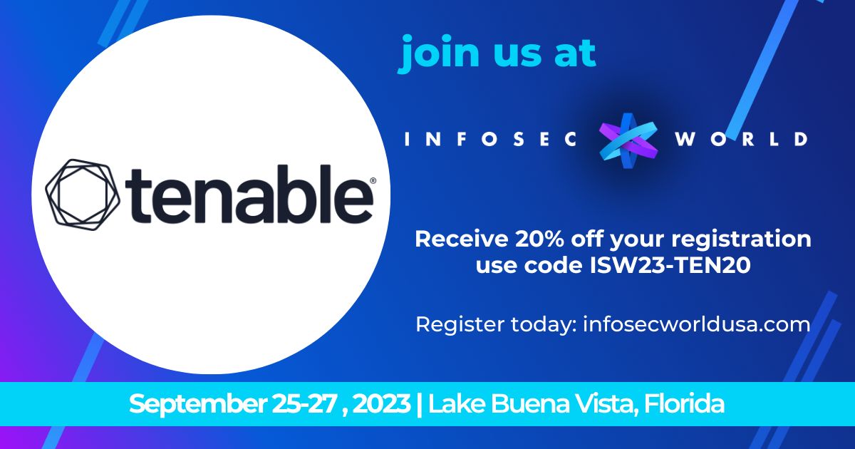 Patrick Ramseier on LinkedIn: Tenable @ InfoSec World 2023 Patrick Ramseier on LinkedIn: Tenable @ InfoSec World 2023