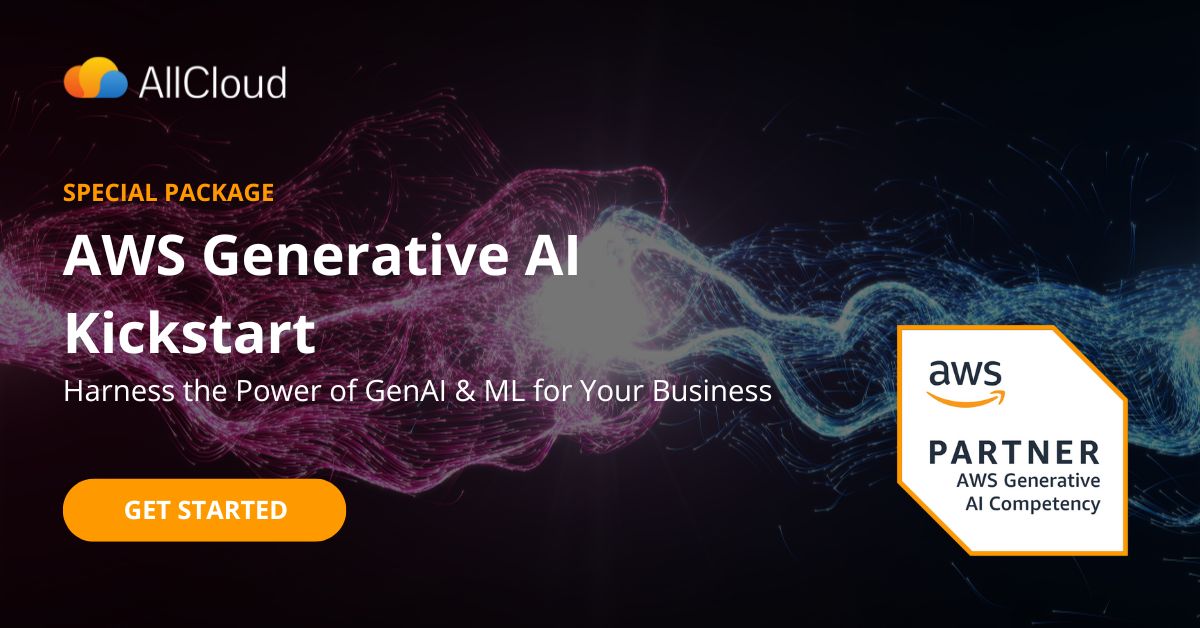 AllCloud on LinkedIn: AWS Generative AI Kickstart AllCloud on LinkedIn: AWS Generative AI Kickstart