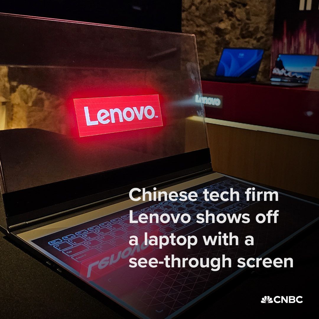 CNBC on LinkedIn: Chinese tech giant Lenovo showed off a prototype ... CNBC on LinkedIn: Chinese tech giant Lenovo showed off a prototype ...