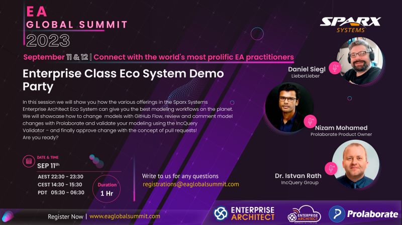 Sparx Systems on LinkedIn: #eaglobalsummit #sparxea Sparx Systems on LinkedIn: #eaglobalsummit #sparxea