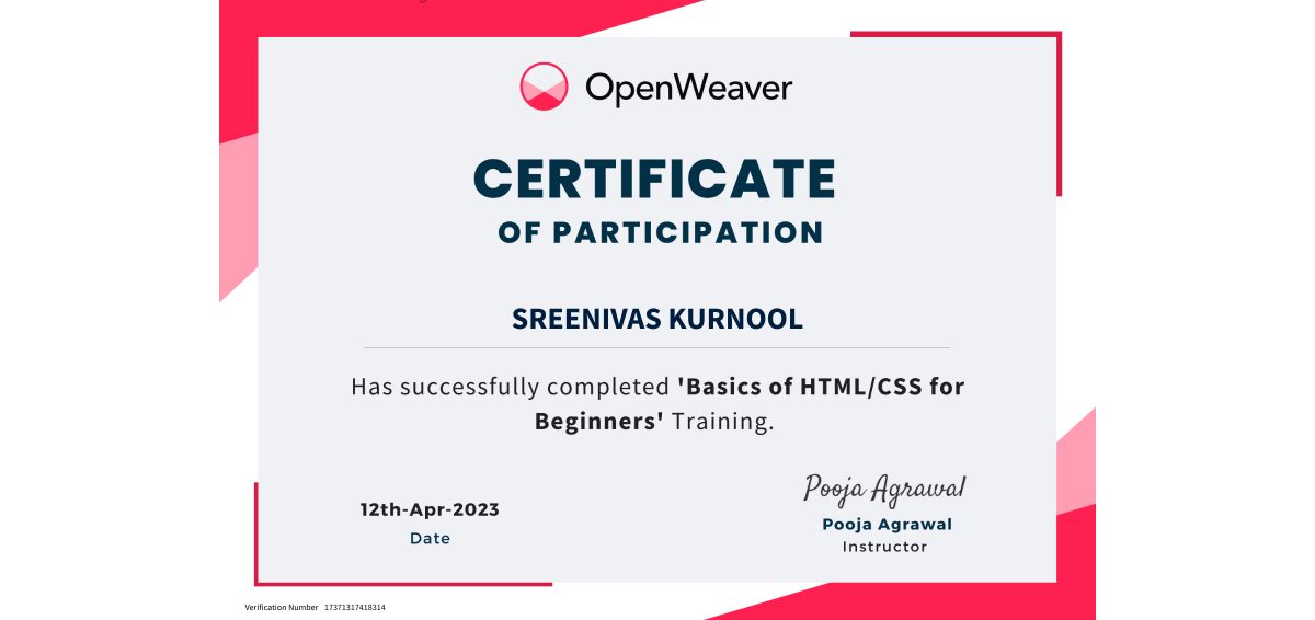Kurnool Sreenivas on LinkedIn: 'Basics of HTML/CSS for Beginners ... Kurnool Sreenivas on LinkedIn: 'Basics of HTML/CSS for Beginners ...