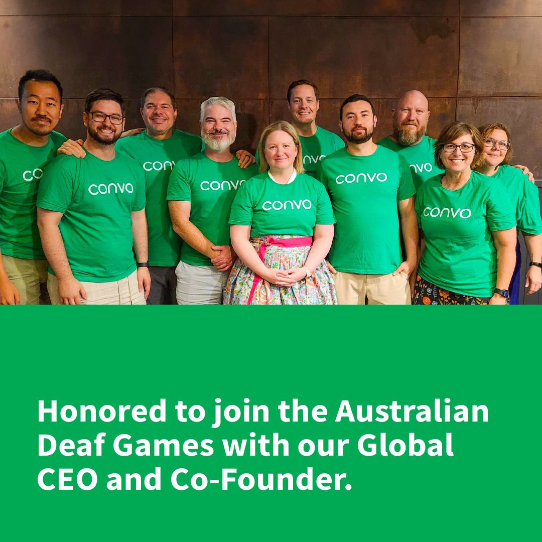 Convo Communications Australia on LinkedIn: #convo #australiandeafgames ... Convo Communications Australia on LinkedIn: #convo #australiandeafgames ...