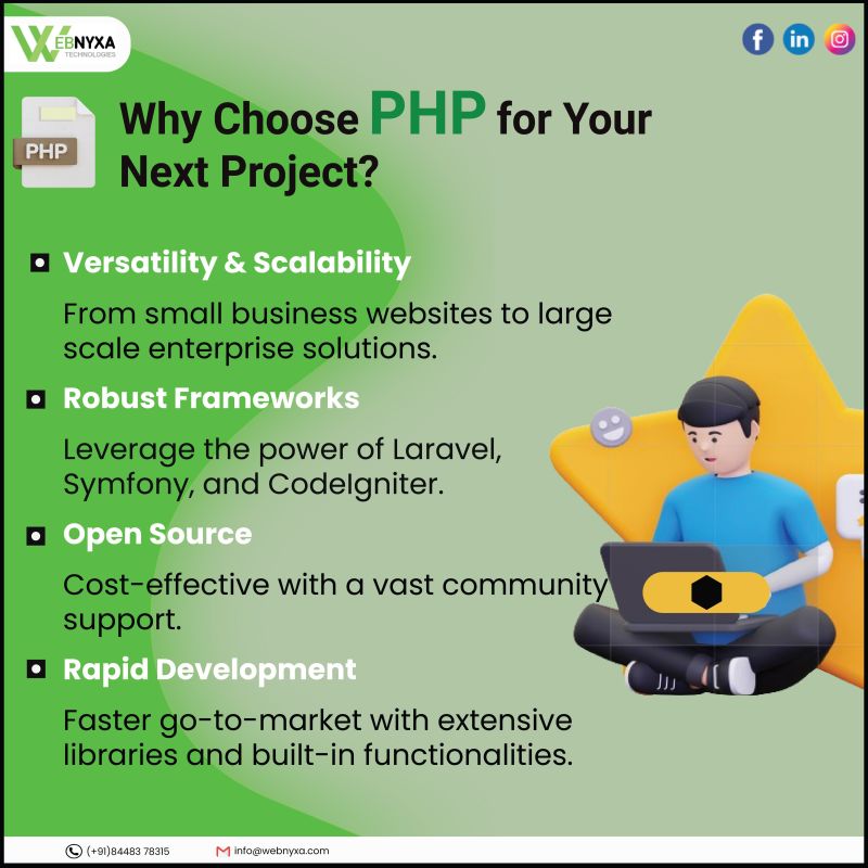 Webnyxa Technologies Pvt. Ltd. on LinkedIn: #php #webdevelopment # ... Webnyxa Technologies Pvt. Ltd. on LinkedIn: #php #webdevelopment # ...
