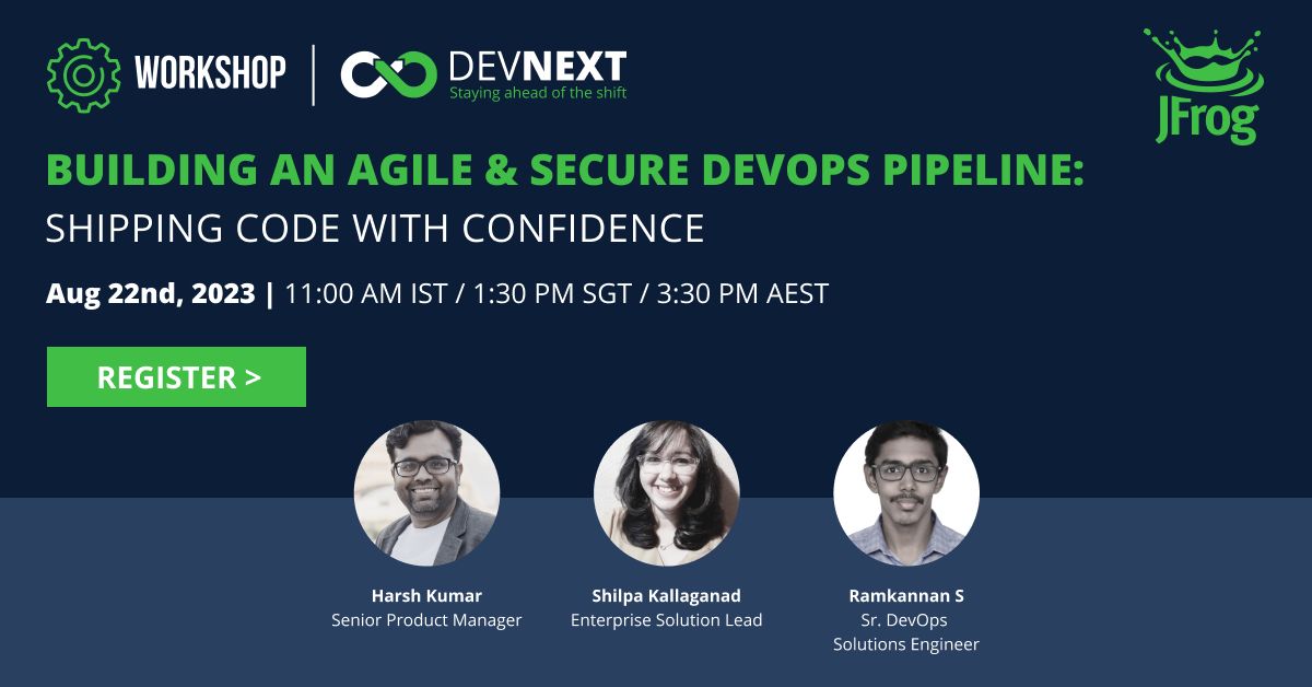 JFrog on LinkedIn: #devsecops #security #devsecops #virtualworkshop # ... JFrog on LinkedIn: #devsecops #security #devsecops #virtualworkshop # ...