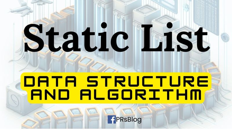 John Bhatt on LinkedIn: Understanding Static List in Data Structure and ... John Bhatt on LinkedIn: Understanding Static List in Data Structure and ...