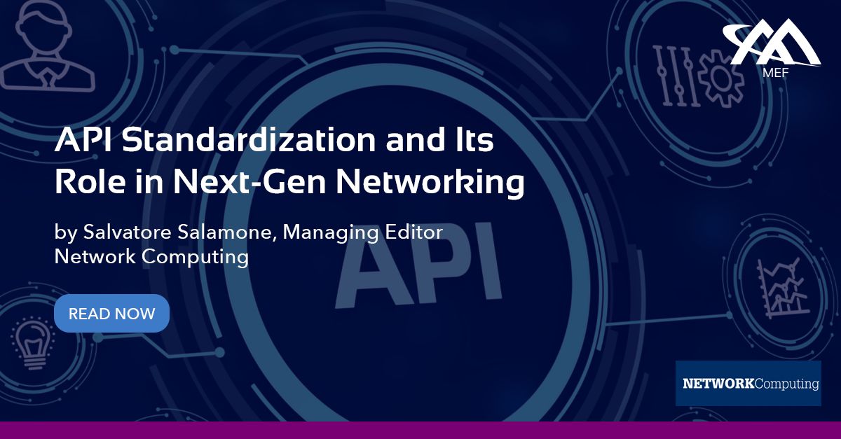 MEF Forum on LinkedIn: #standardized #apis #mef #industrynews # ... MEF Forum on LinkedIn: #standardized #apis #mef #industrynews # ...