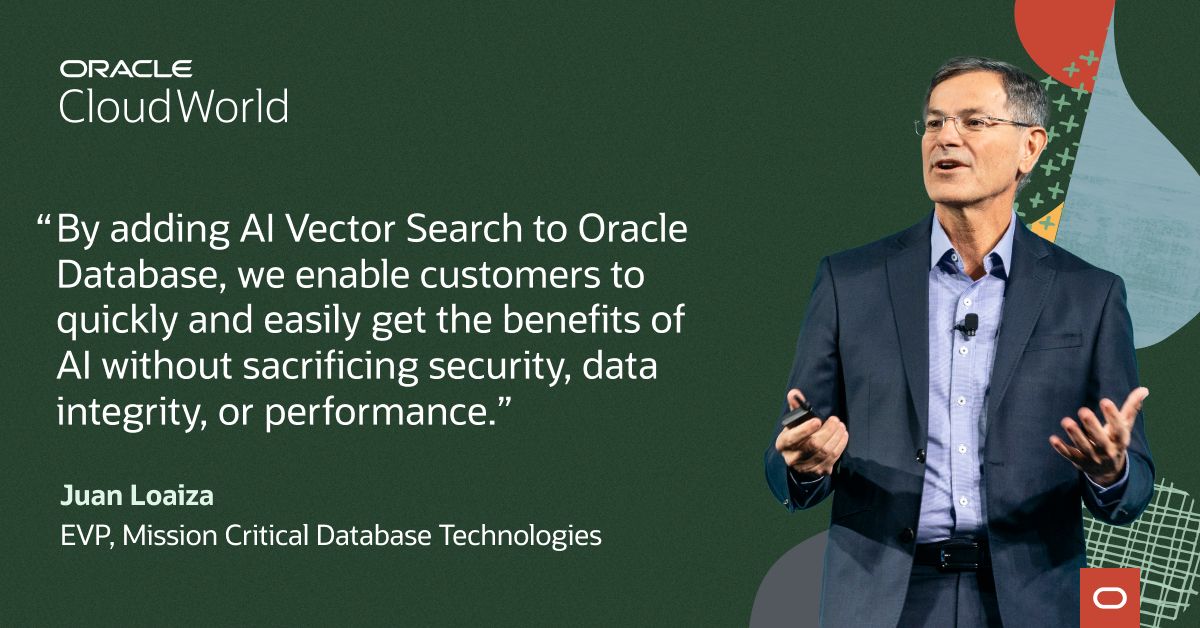 Savihana Saptorenggono on LinkedIn: Oracle Introduces Integrated Vector ... Savihana Saptorenggono on LinkedIn: Oracle Introduces Integrated Vector ...
